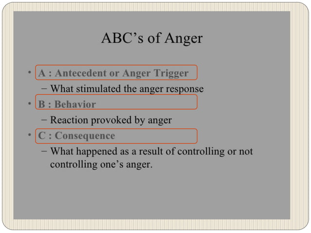 Anger management | PDF | Mental Health | Diseases and Conditions