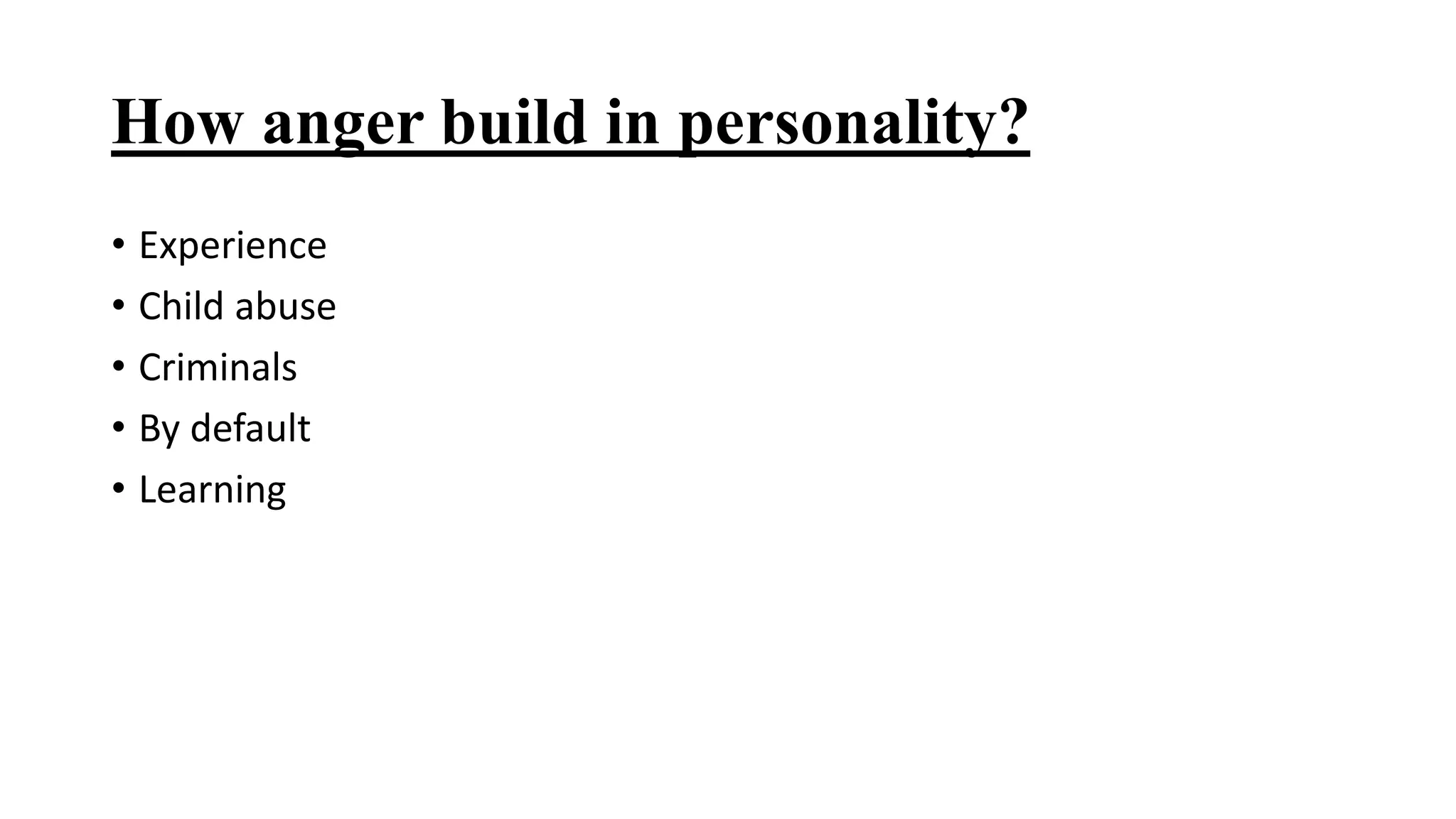 Anger management | PPT