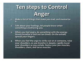 Anger management By Aziz Jamali | PPTX