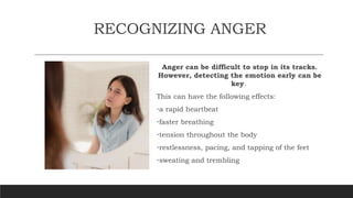 Anger management | PPTX