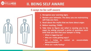 Anger Management : Causes & Relaxation Techniques | PPTX