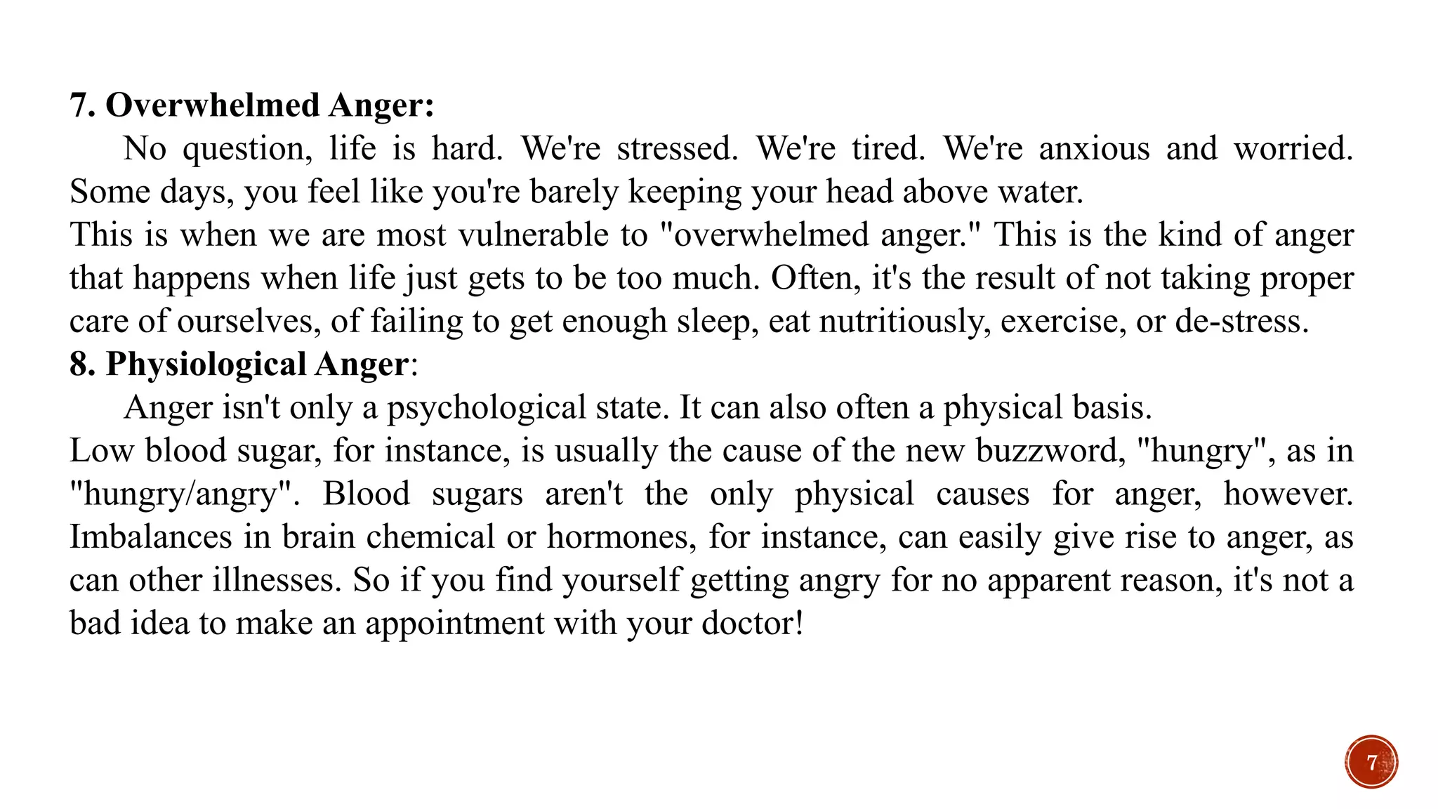 Anger management Techniques | PPTX