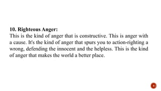 Anger management Techniques | PPTX