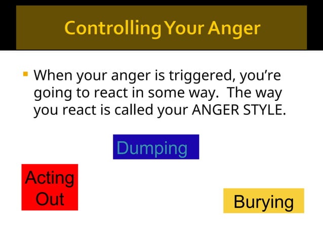 Anger Management This is an anger Management Training which is used in ...