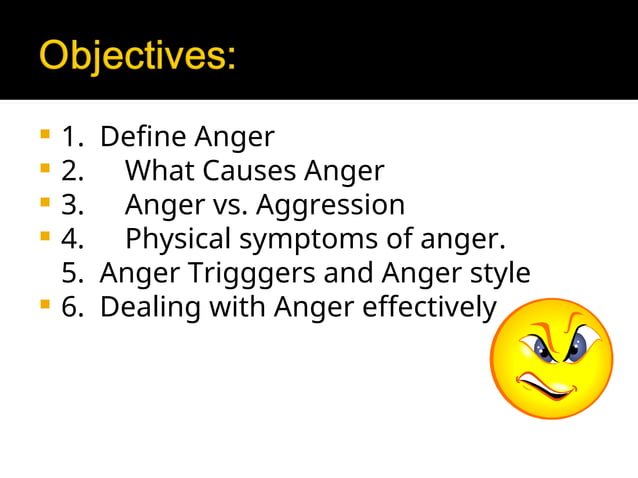 Anger Management This is an anger Management Training which is used in ...