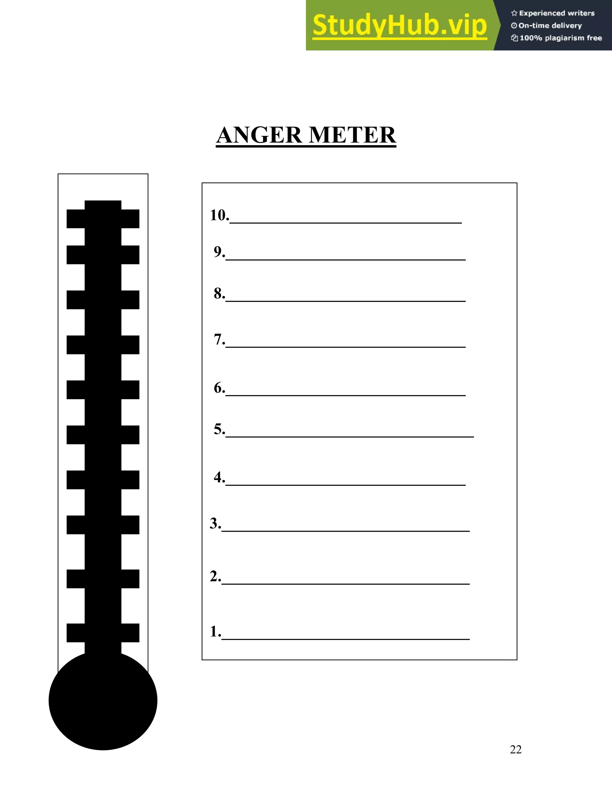 Anger Management A Cognitive Behavioral Group Intervention Protocol For ...