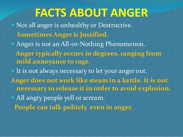 Anger management