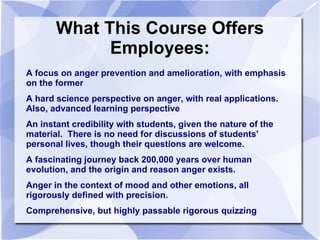 Anger Management Presentation | ODP