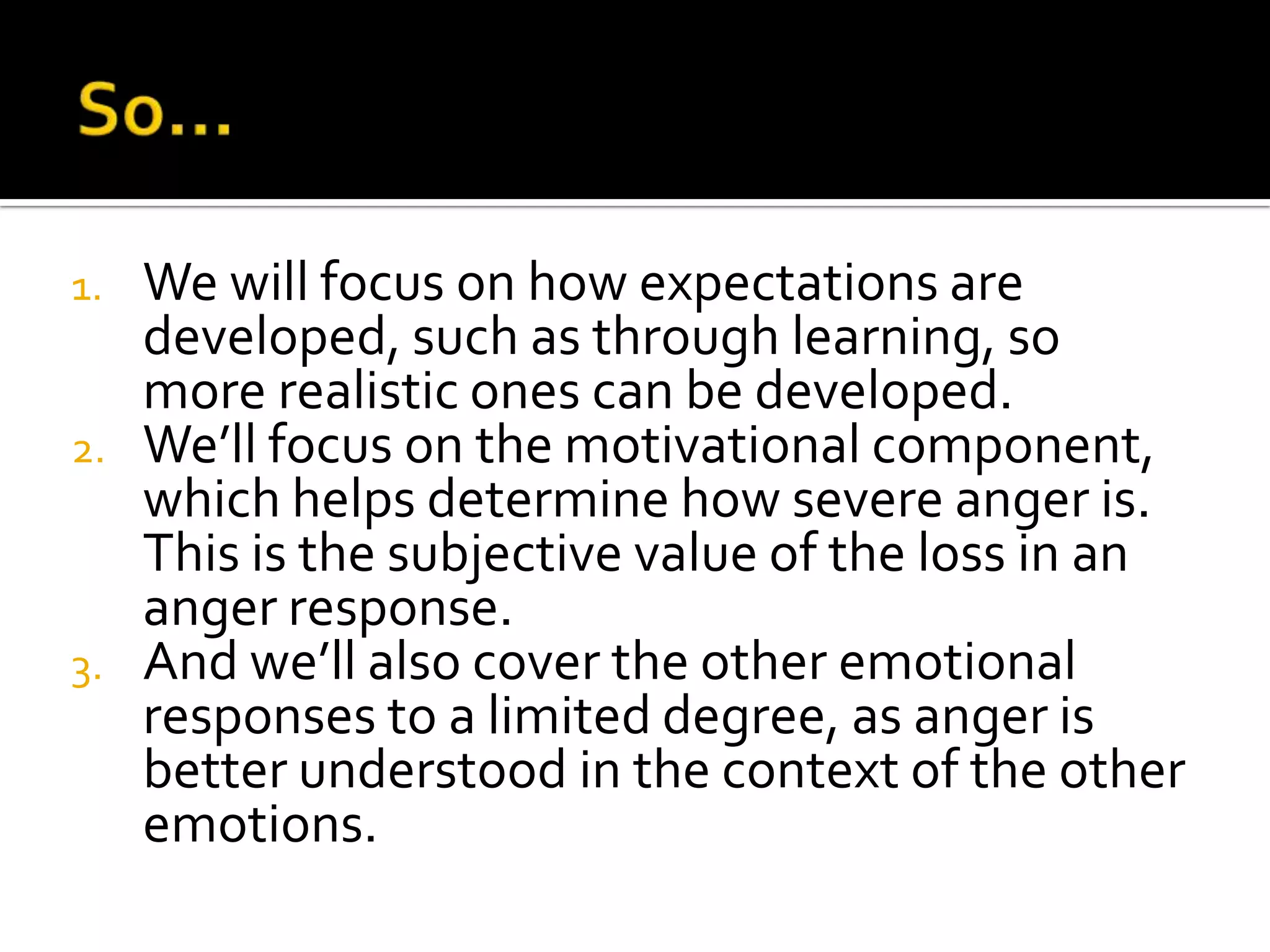 Anger management class 1 | PPTX