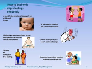 Anger management Presentation | PPT