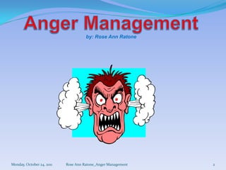 Anger management Presentation | PPT