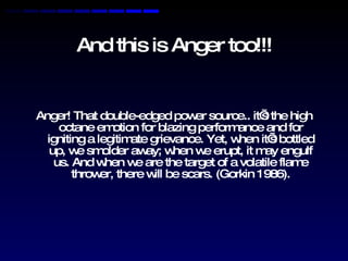 Anger Management - know & manager your anger | PPS
