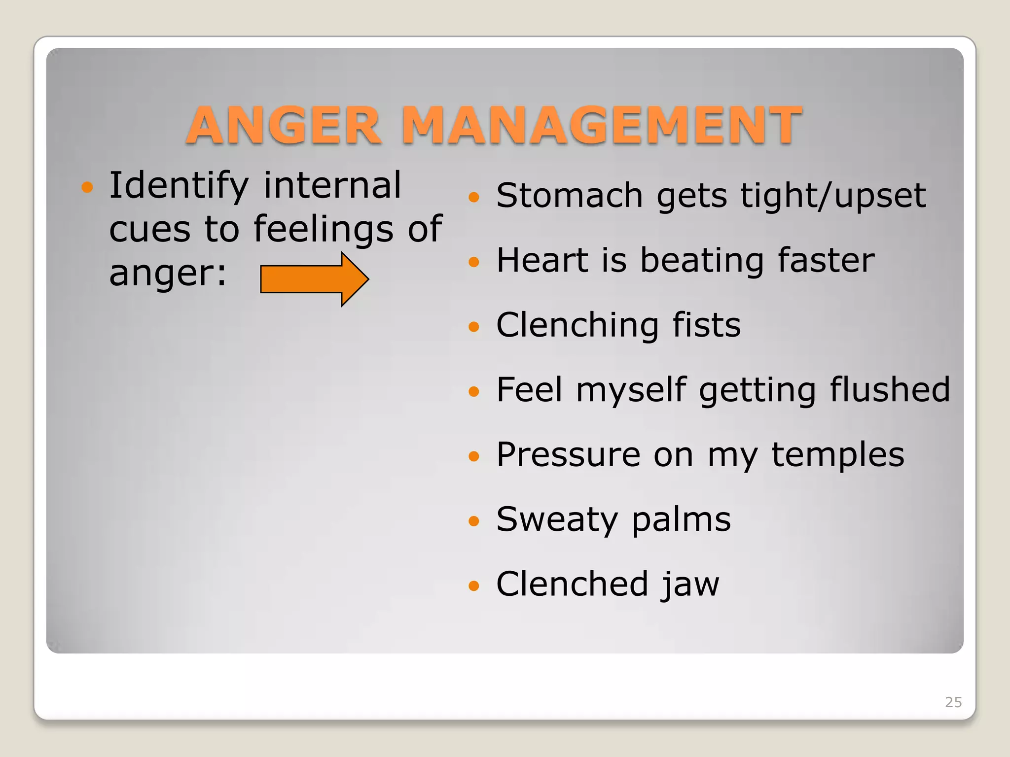 Anger management in students | PPTX