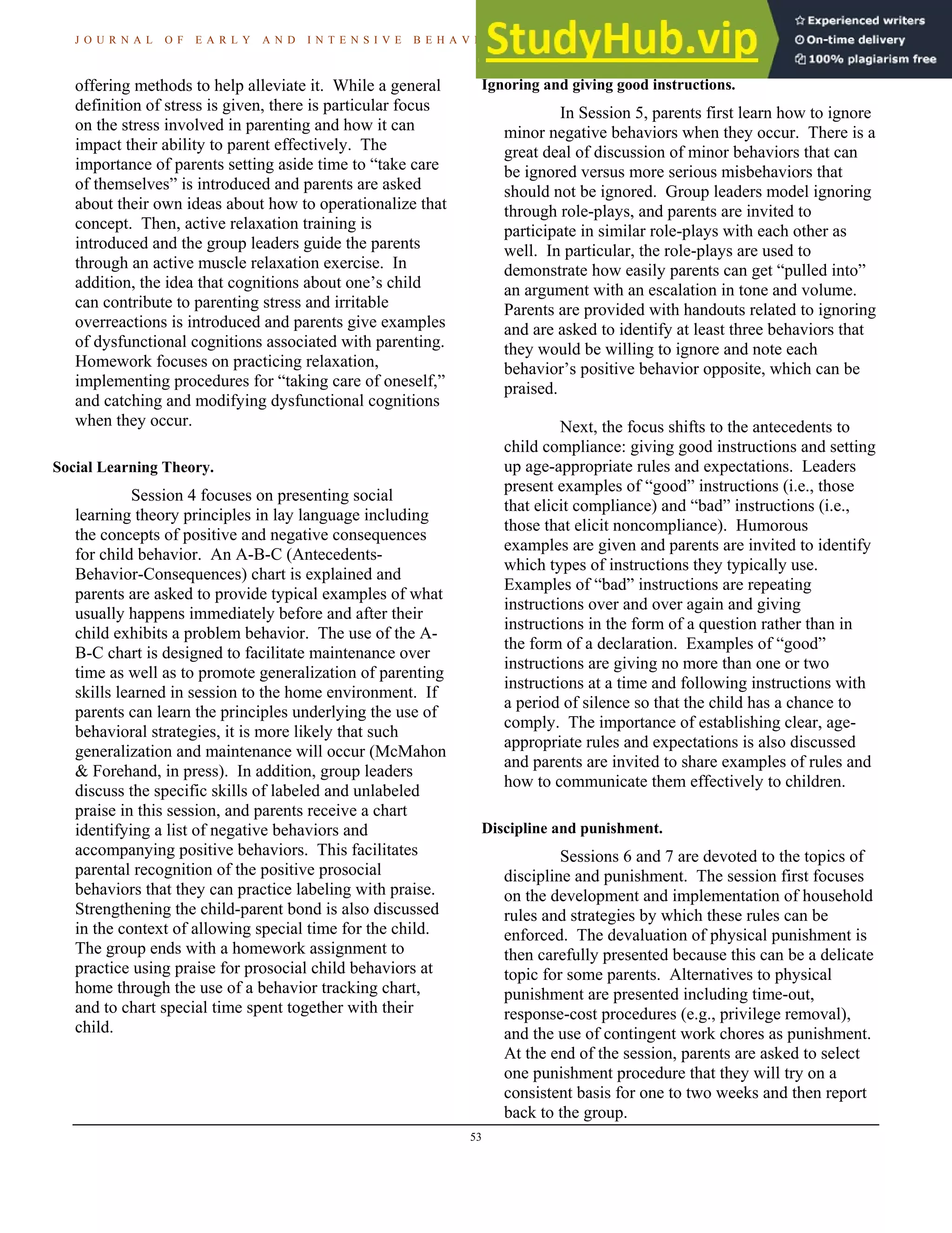 Anger Management Interventions | PDF