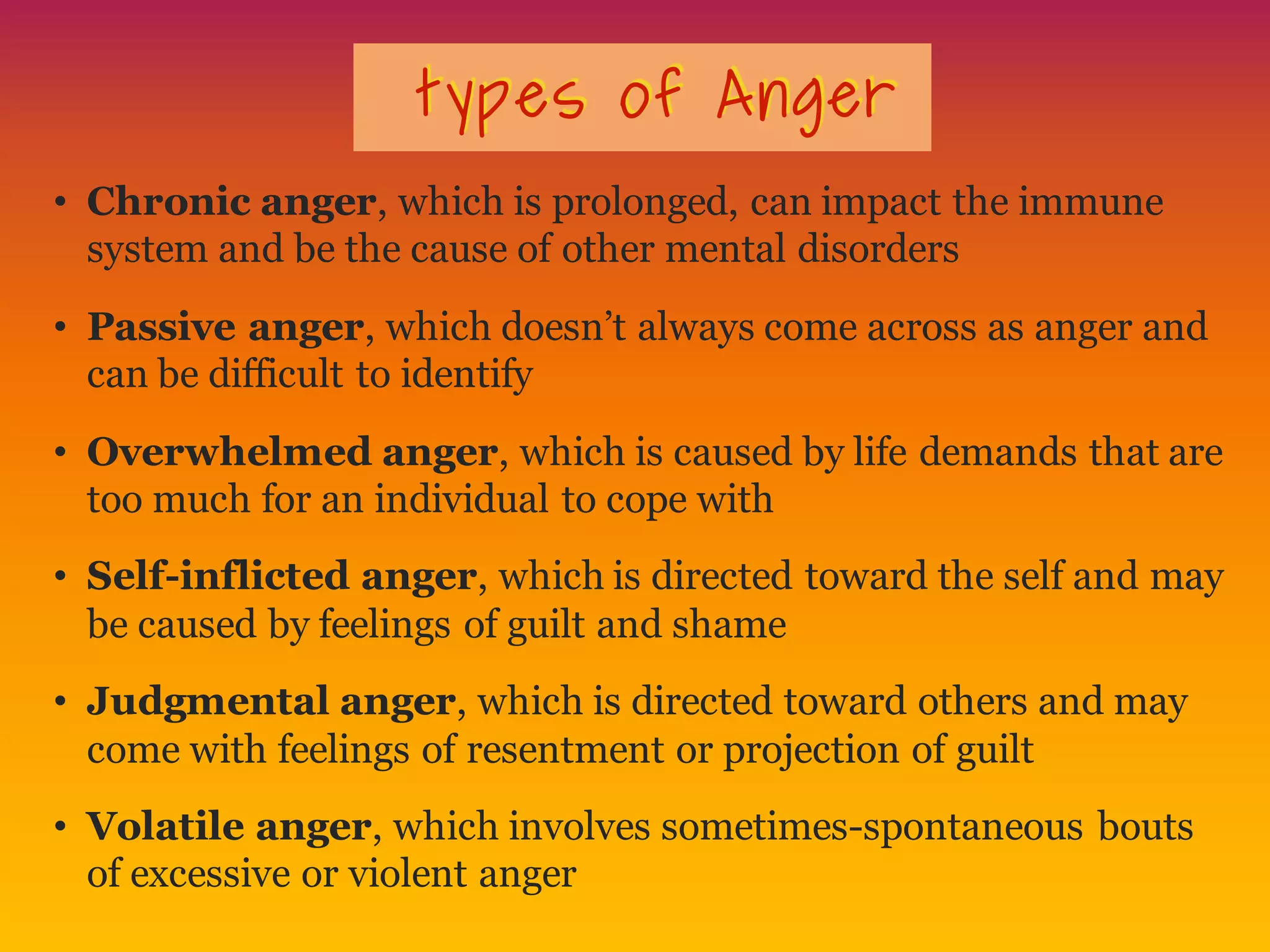 Anger Management from a Biblical Perspective | PDF