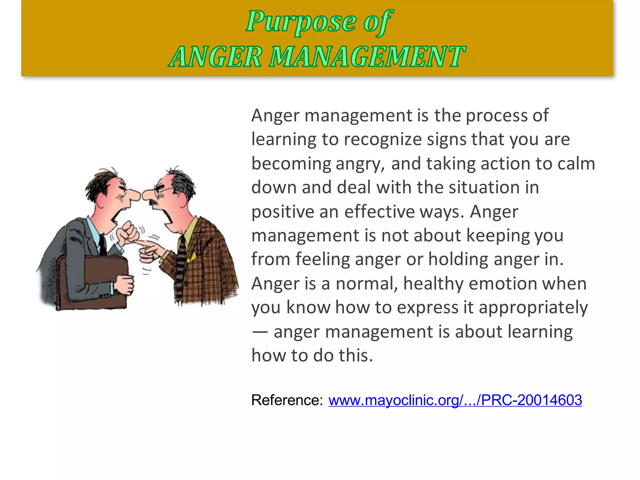 Anger Management from a Biblical Perspective | PDF