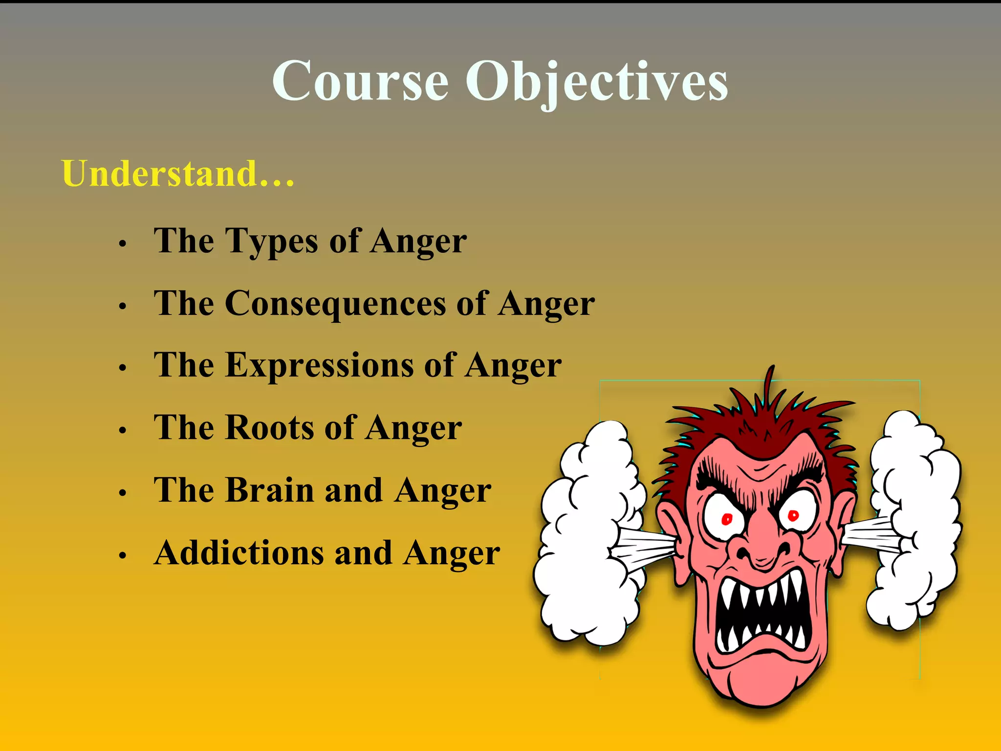 Anger Management from a Biblical Perspective | PDF