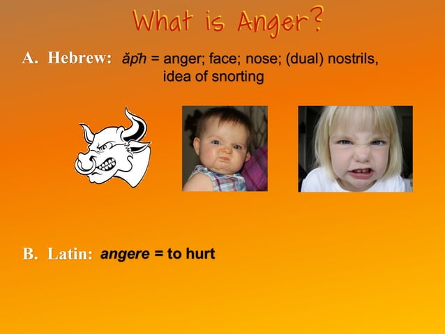 Anger Management from a Biblical Perspective | PPT