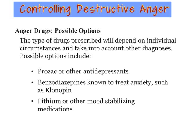 Anger Management from a Biblical Perspective | PPT