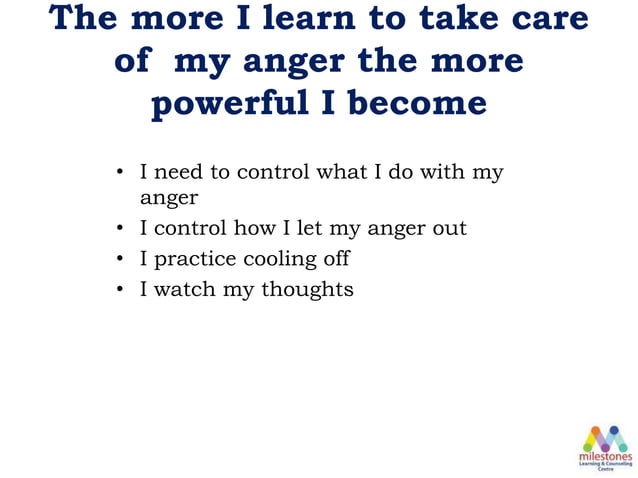 Anger Management triggers relaxation tec | PPTX
