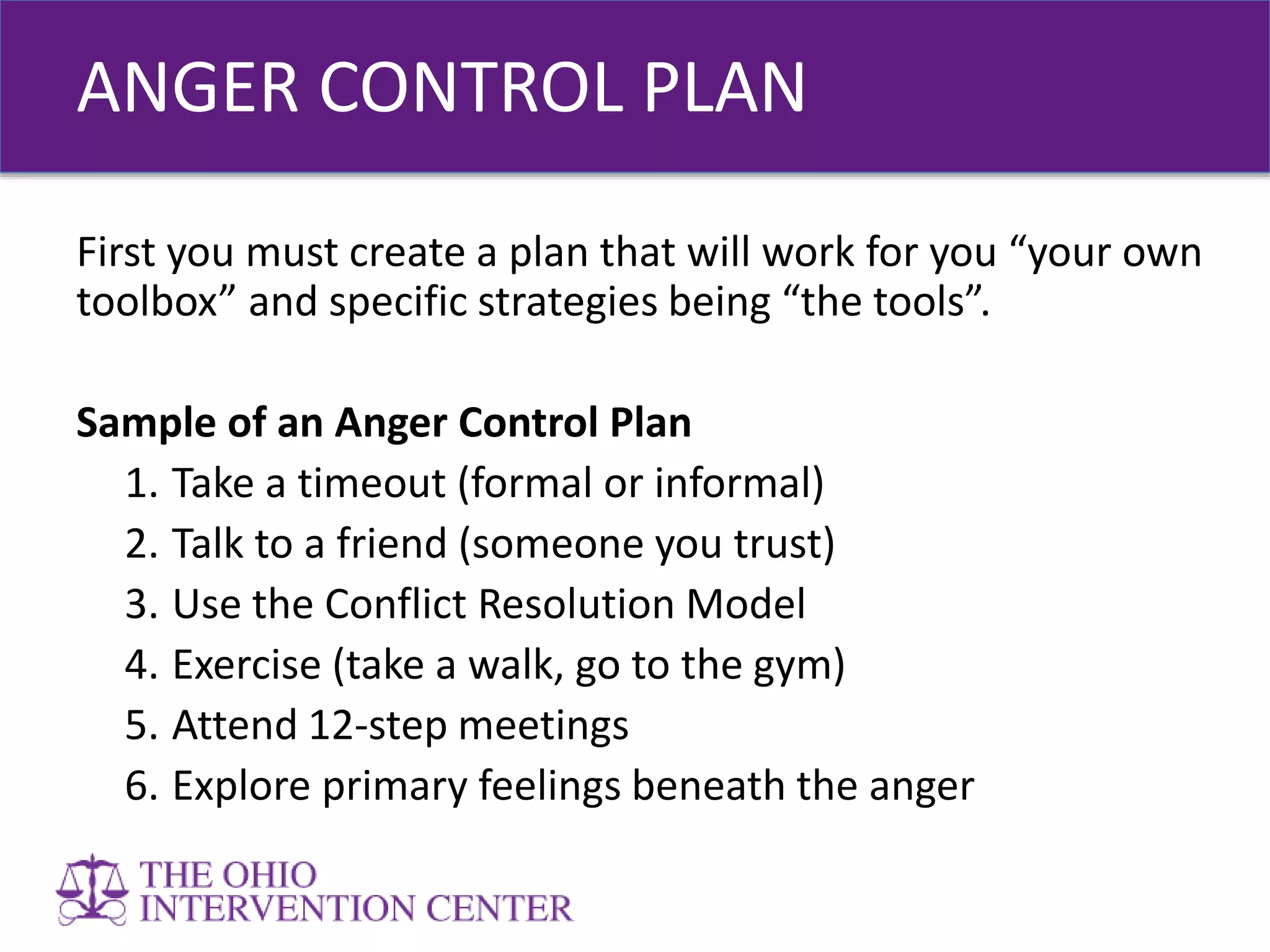 Anger Management | PPTX