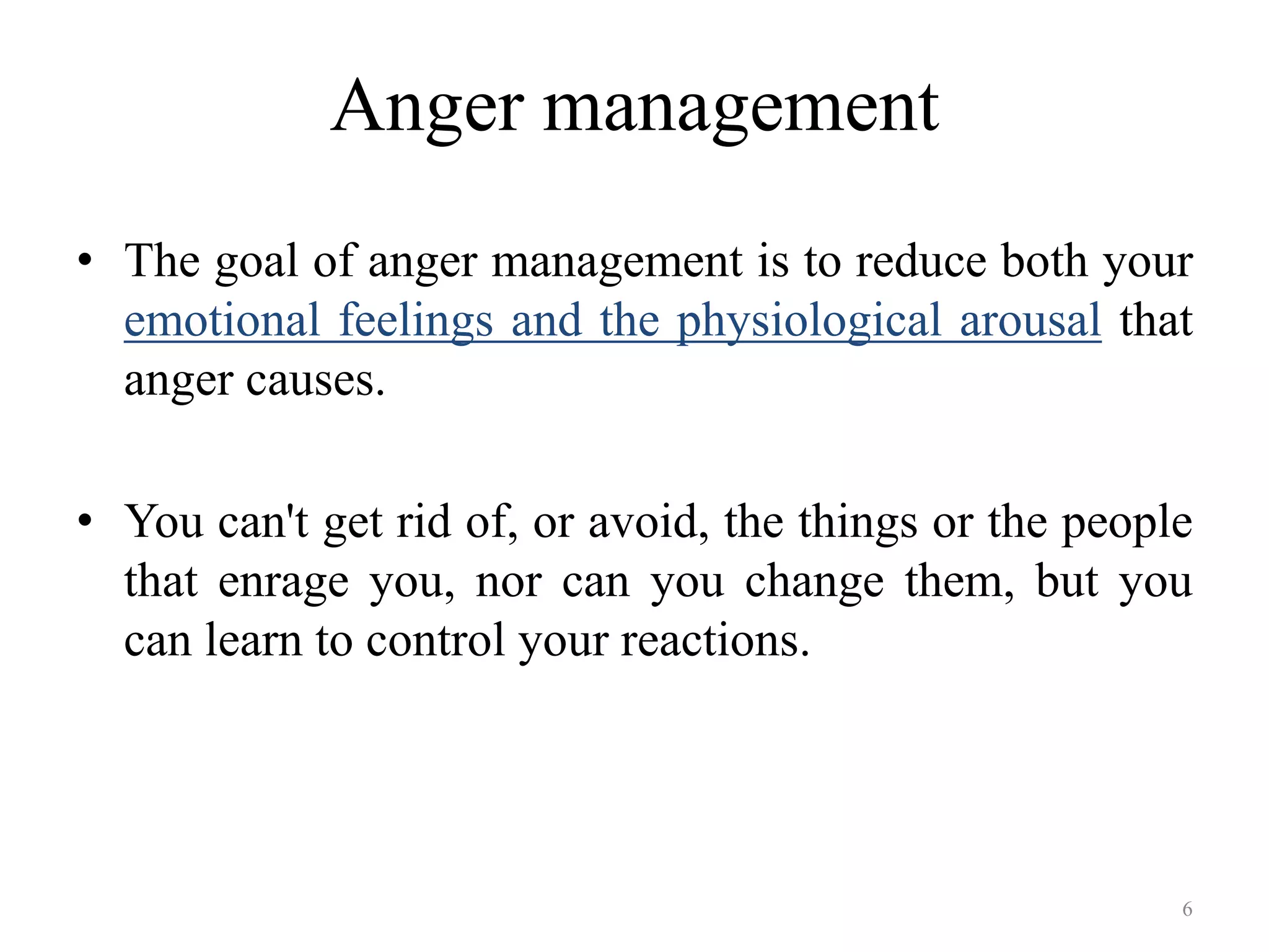 Anger management ppt | PPTX