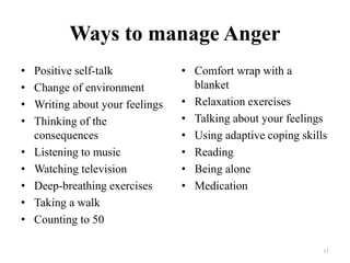 Anger management ppt | PPTX