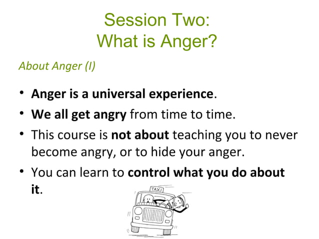 Anger Management: Understanding Anger | PPT