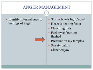 anger management presentation for working professionals | PPTX