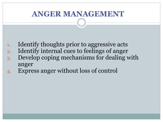 anger management presentation for working professionals | PPTX