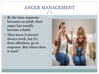 anger management presentation for working professionals | PPTX