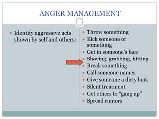 anger management presentation for working professionals | PPTX