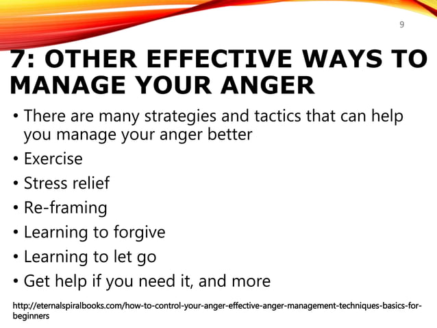 How to Control Your Anger: Anger Management Techniques for Beginners | PPTX