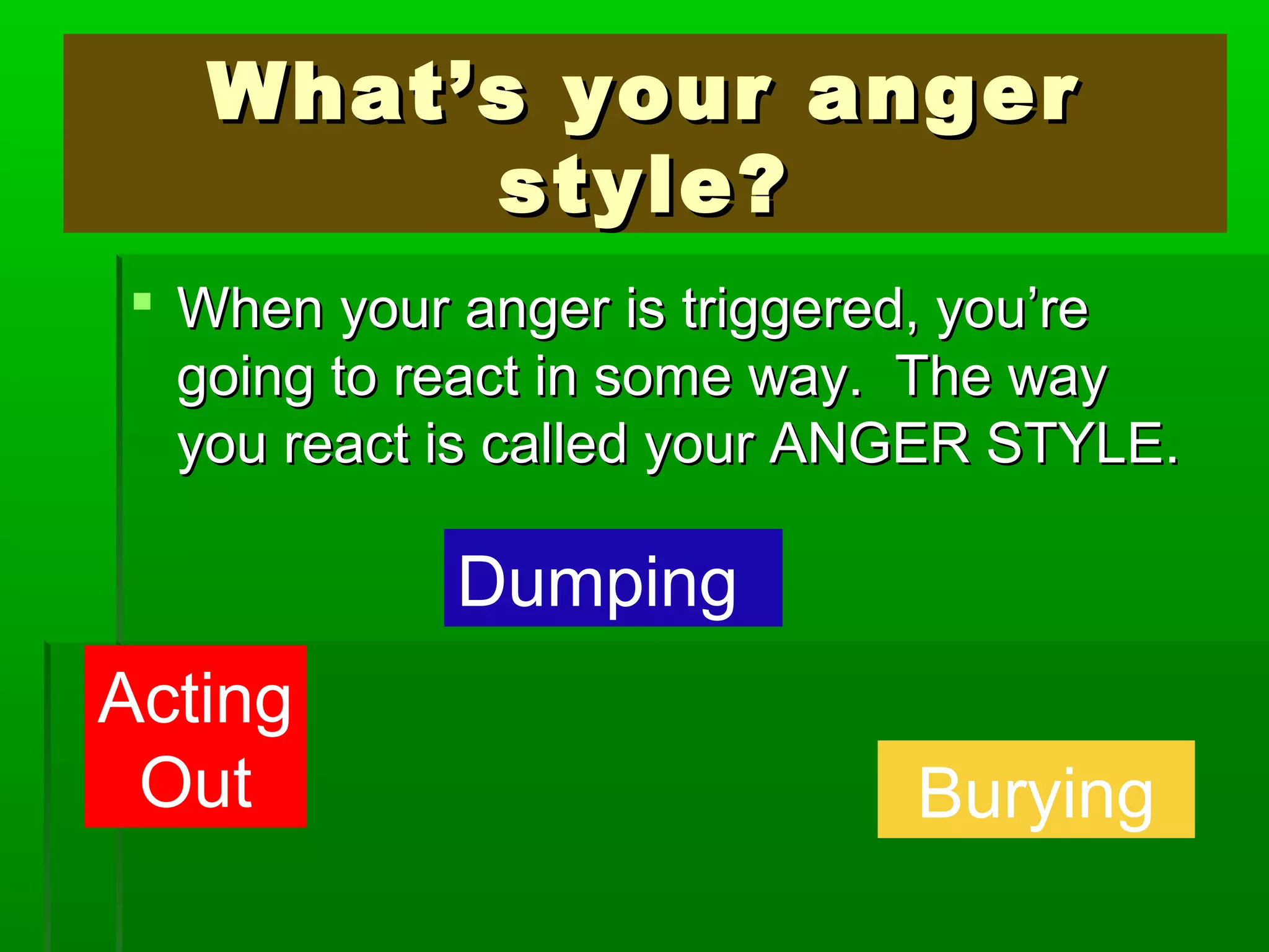 Anger management skills 13 | PPT