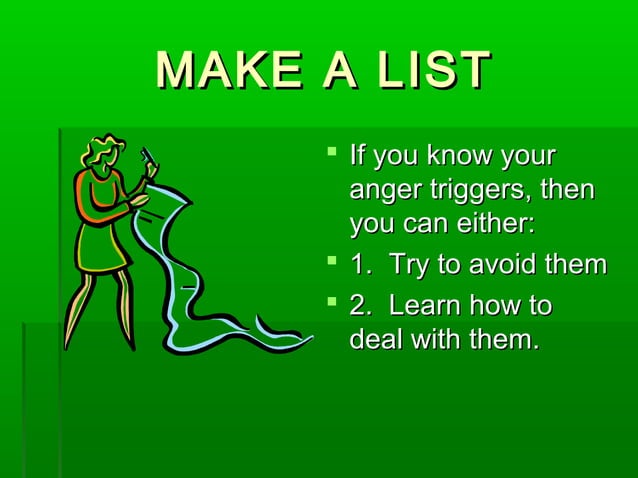 Anger management skills 13 | PPT