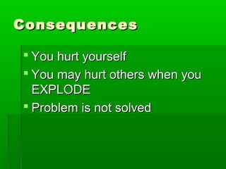 Anger management skills 13 | PPT