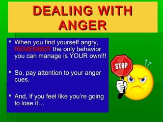 Anger management skills 13 | PPT