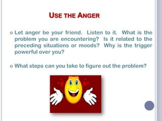 Anger management skills 2nd | PPTX