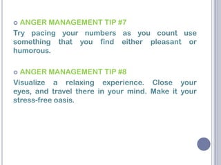 Anger management skills 2nd | PPTX | Mental Health | Diseases and ...