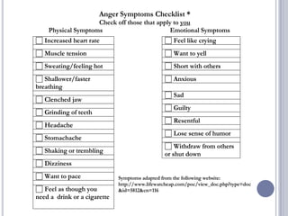 Anger management skills 2nd | PPT