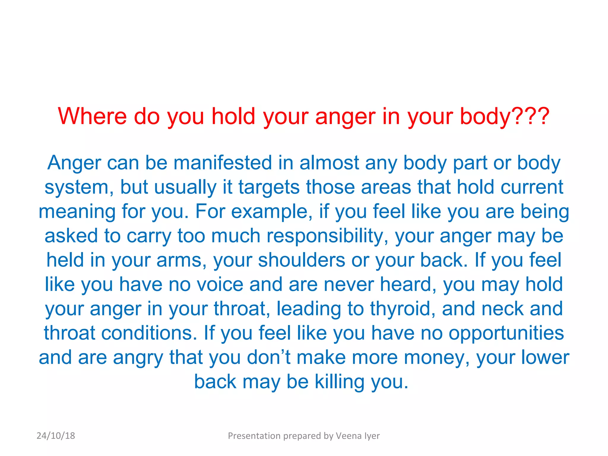 Anger management thru dmt final (2) | PPT