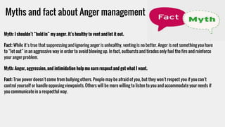 Anger Management | PPTX | Medical Health