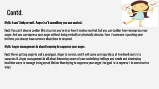 Anger Management | PPTX | Medical Health