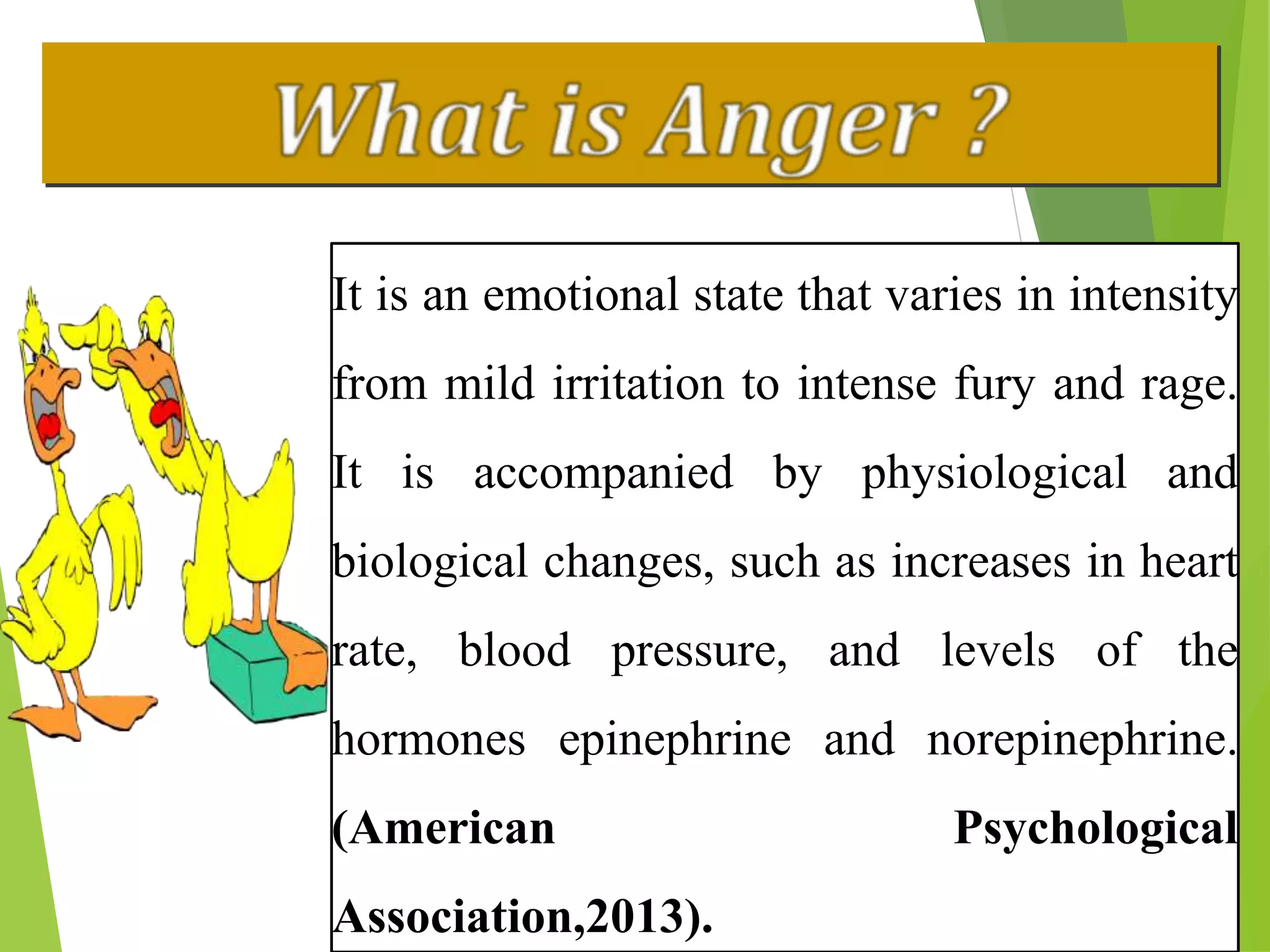 Anger ppt | PPTX
