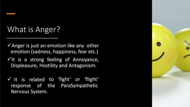 Anger -underlying causes, how to manage it | PPT