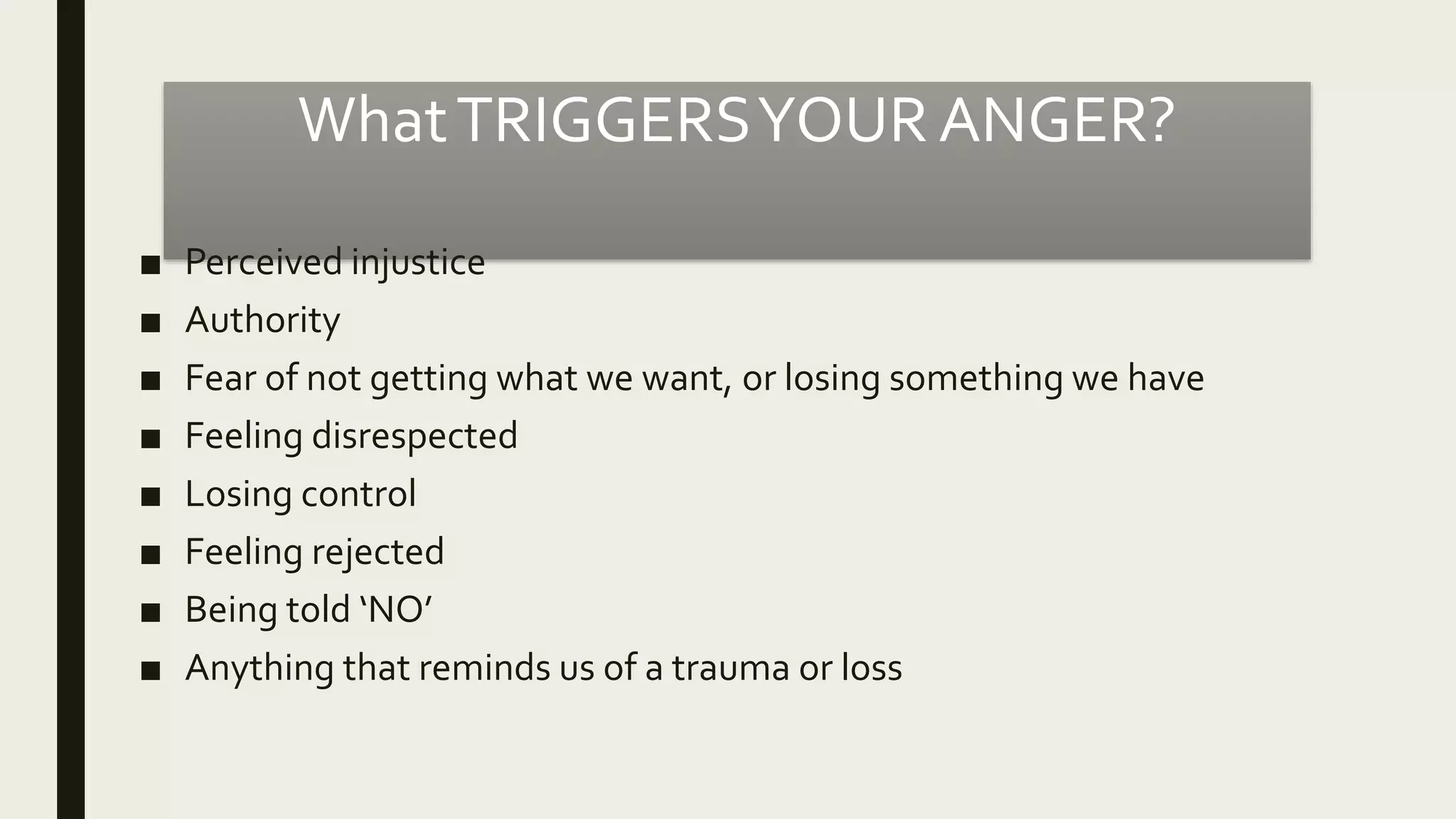 Anger Presentation | PPTX