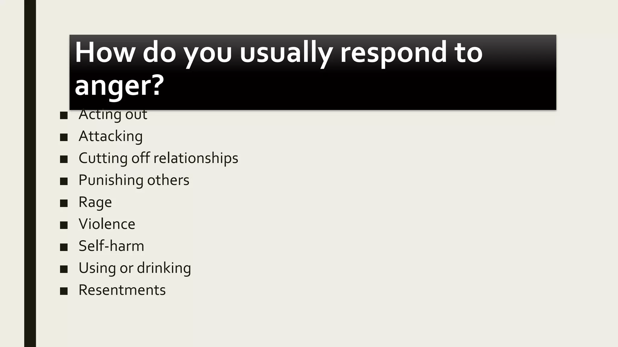 Anger Presentation | PPT