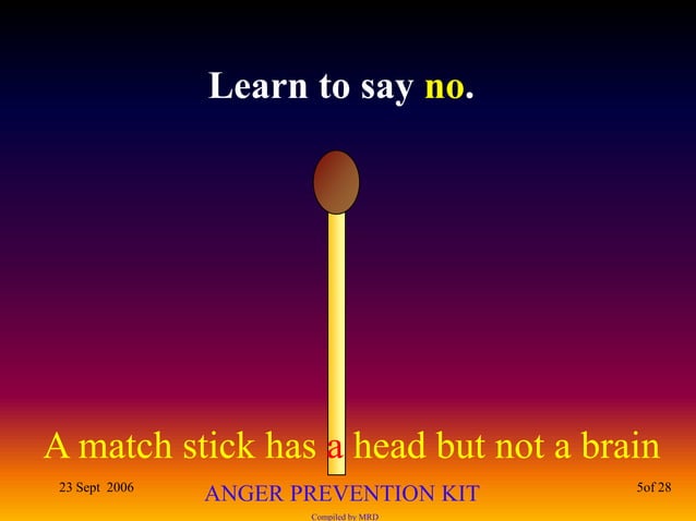 Anger prevention | PPS | First Aid | Injuries