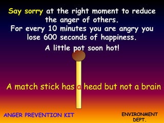 Anger prevention kit | PPT