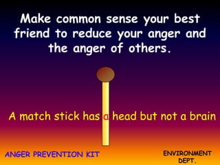 Anger prevention kit | PPT